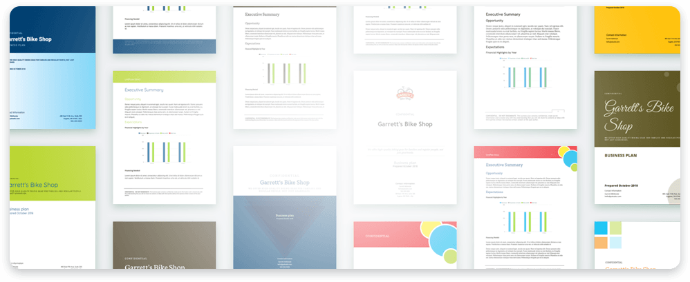 Business Plan Samples For 500 Industries LivePlan