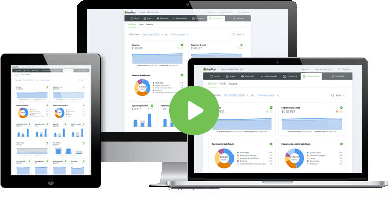 An Easy to Use Cloud Based Business Planning App | LivePlan